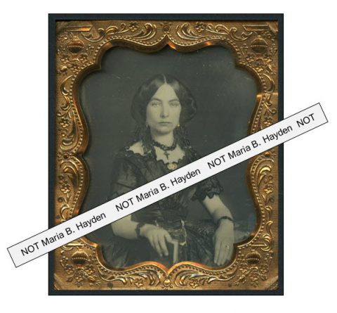 Maria B. Hayden Photograph | The Genealogy Medium